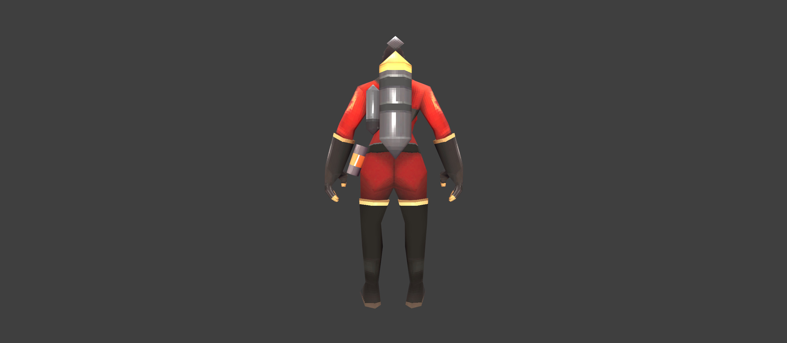 Low-Poly Fempyro Mod for Team Fortress 2 | TF2 Mods