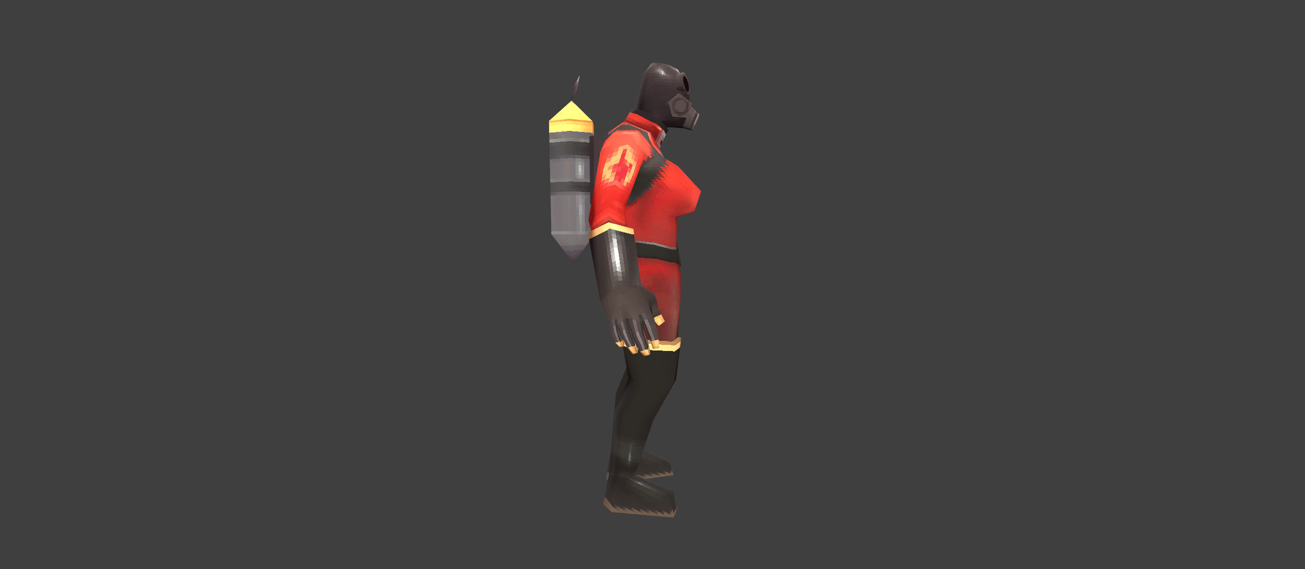 Low-Poly Fempyro Mod for Team Fortress 2 | TF2 Mods