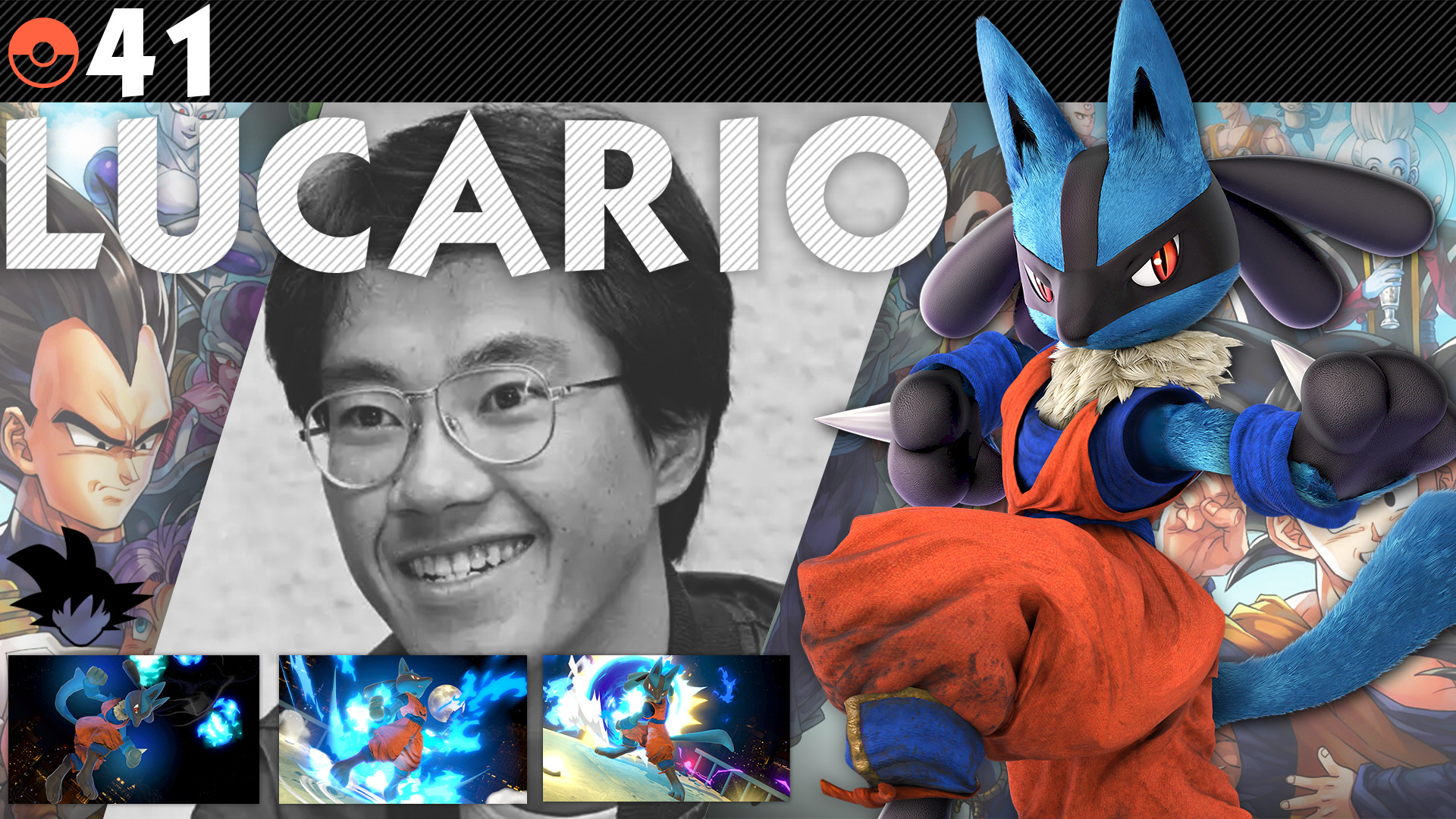 Lucario - Goku Cosplay (Go-kario) Mod for Super Smash Bros. Ultimate ...