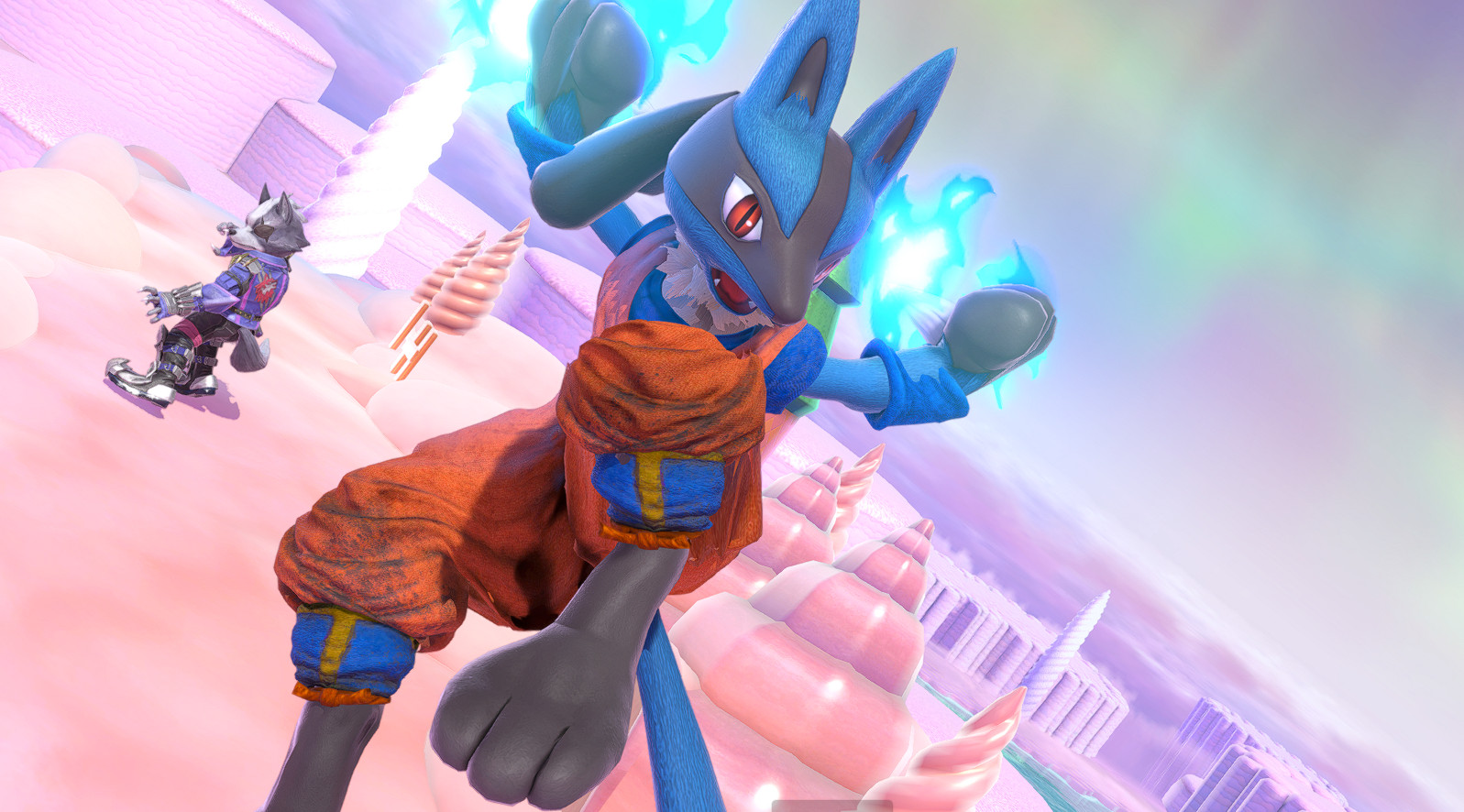 Lucario - Goku Cosplay (Go-kario) Mod for Super Smash Bros. Ultimate ...