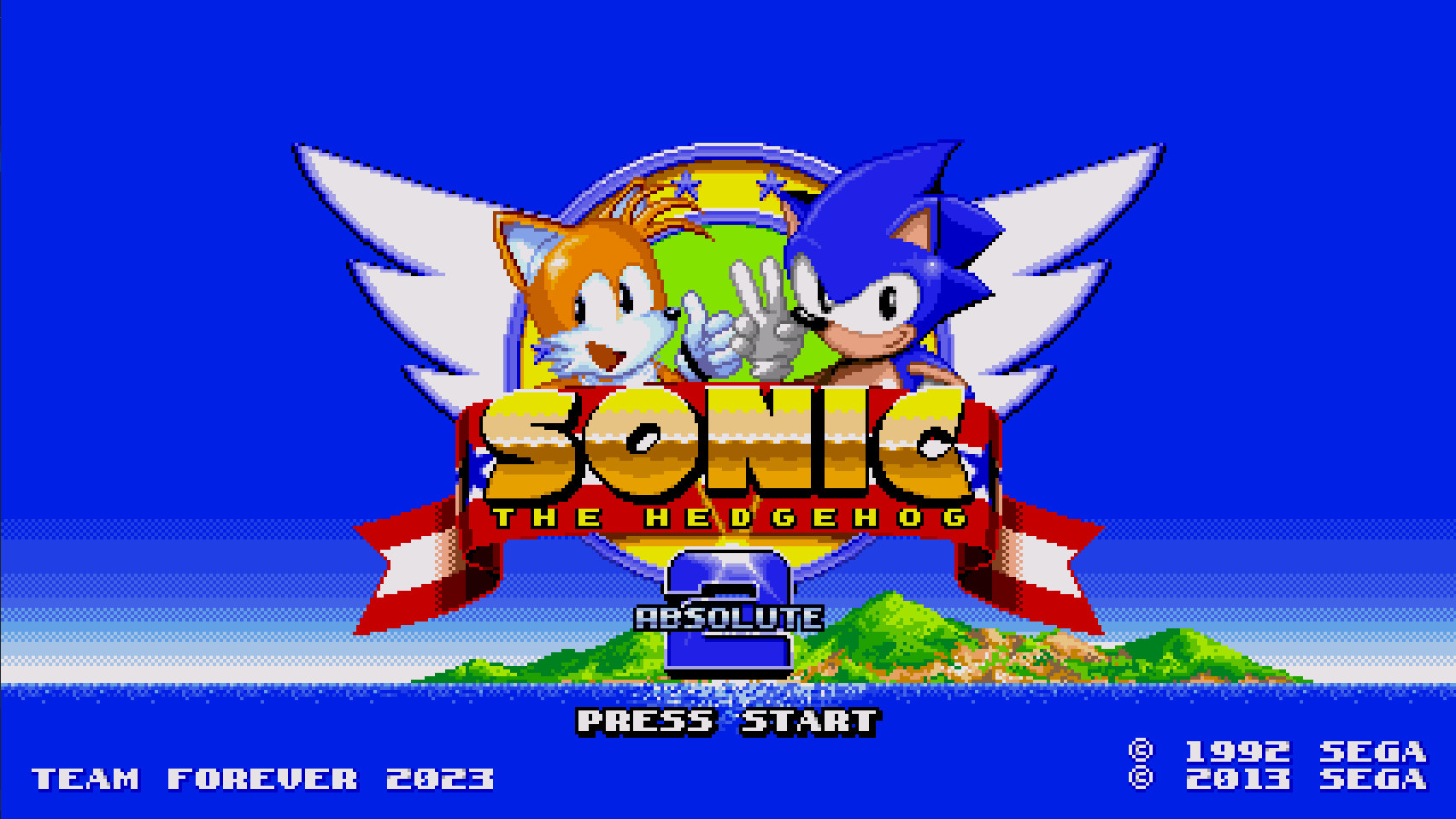 Sonic OVA Title Screen Mod for Sonic The Hedgehog 2 Absolute | S2A Mods