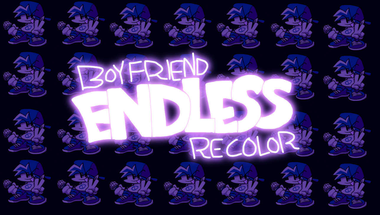 Boyfriend Endless Recolor Mod for Friday Night Funkin' | FNF Mods