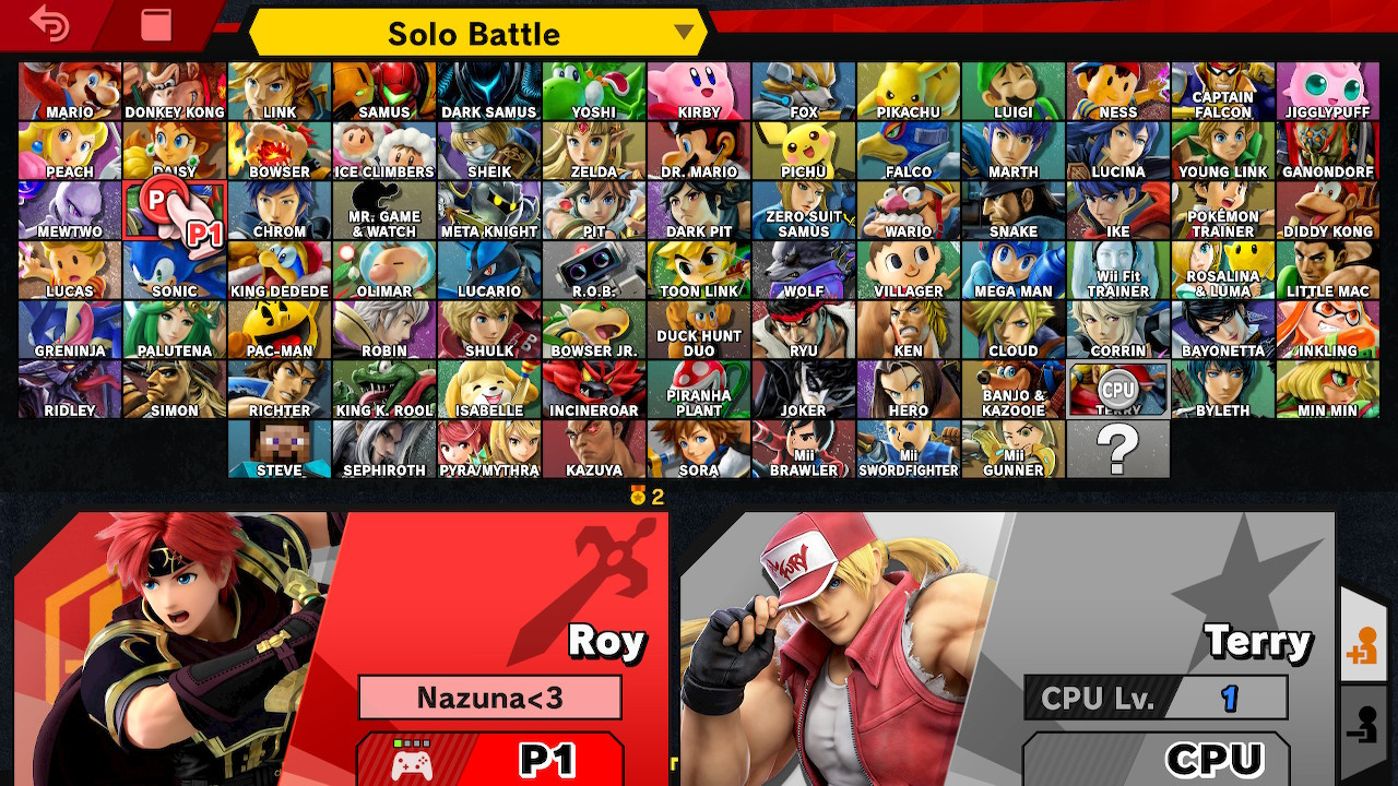 Black Roy - Inspired by Melee Marth Mod for Super Smash Bros. Ultimate ...