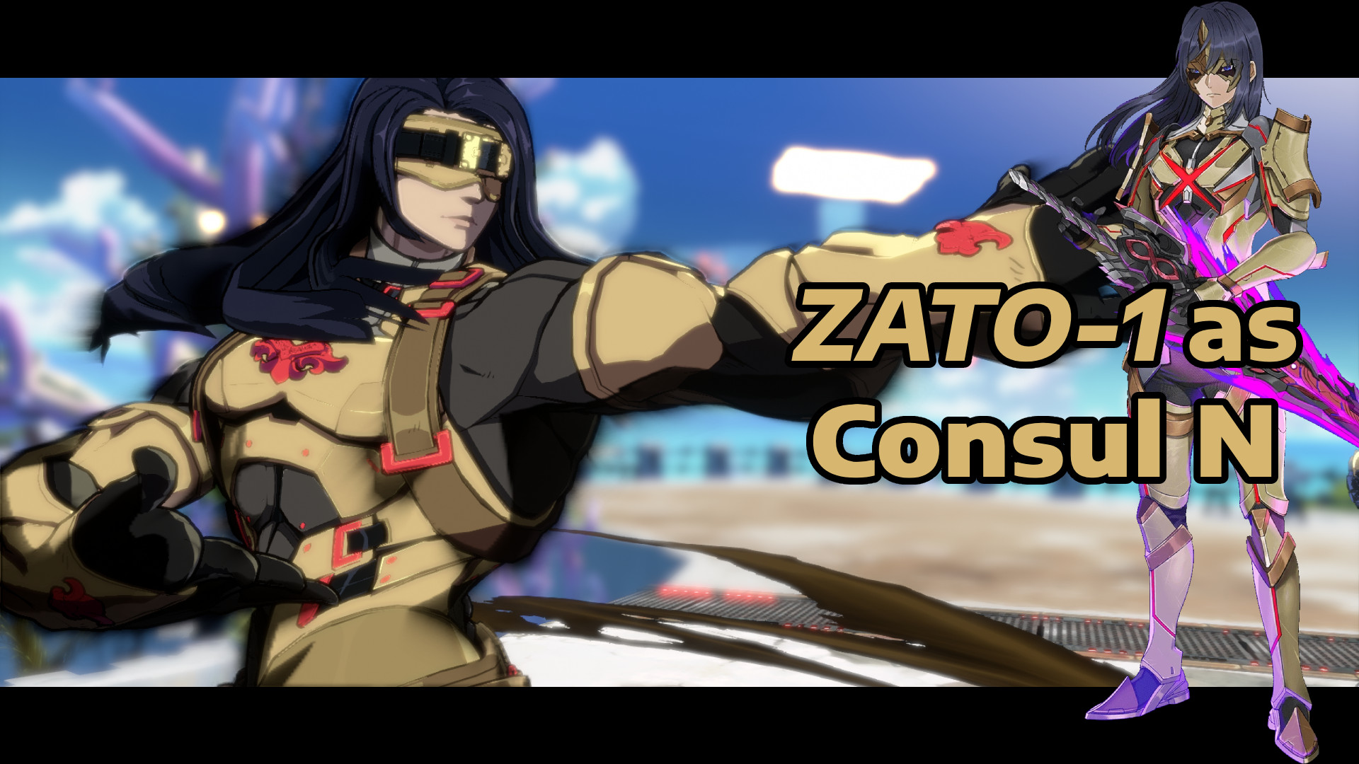 Zato-1 as Consul N Mod for GUILTY GEAR -STRIVE- | GGST Mods