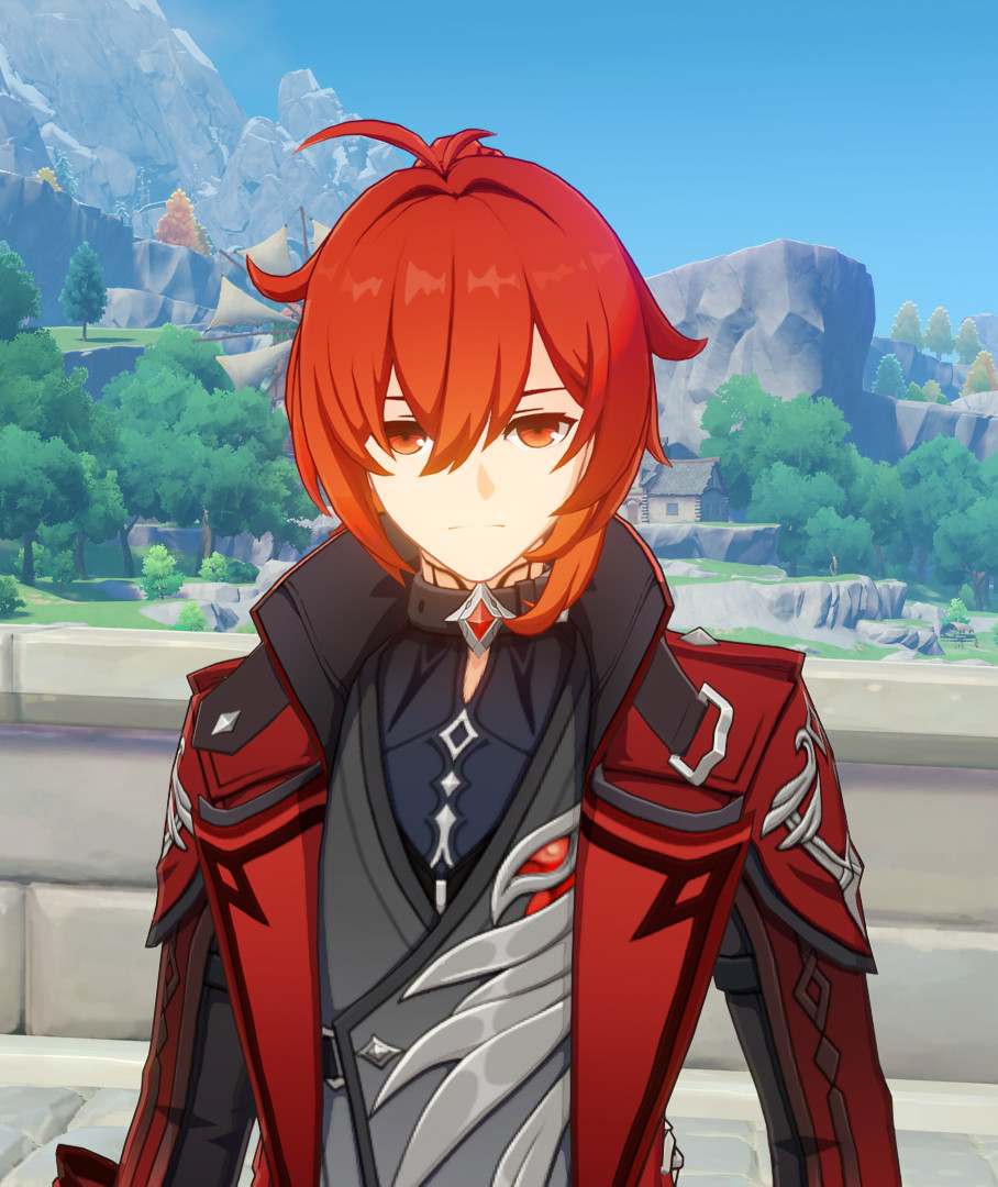 More accurate Diluc Mod for Genshin Impact | GI Mods