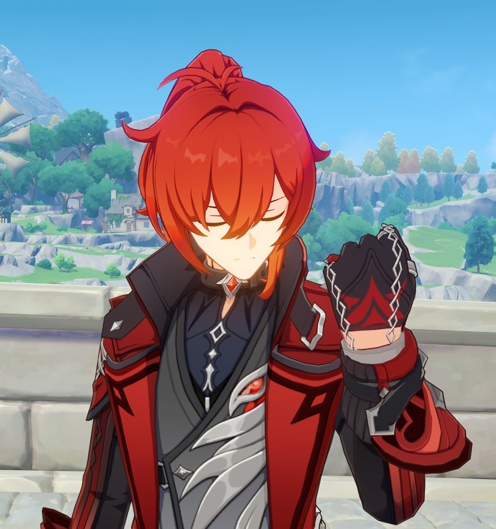 More accurate Diluc Mod for Genshin Impact | GI Mods