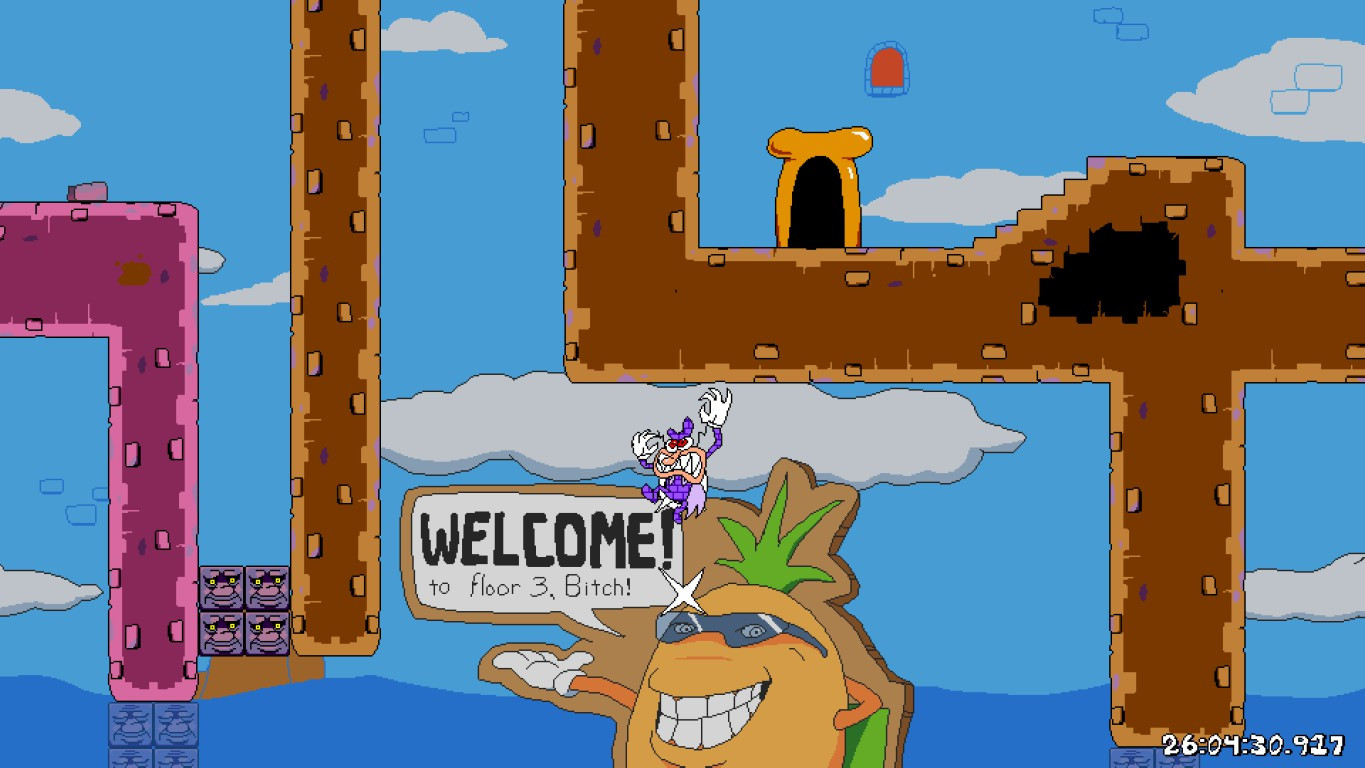 UNCENSORED PINEAPPLE Mod for Pizza Tower | PT Mods