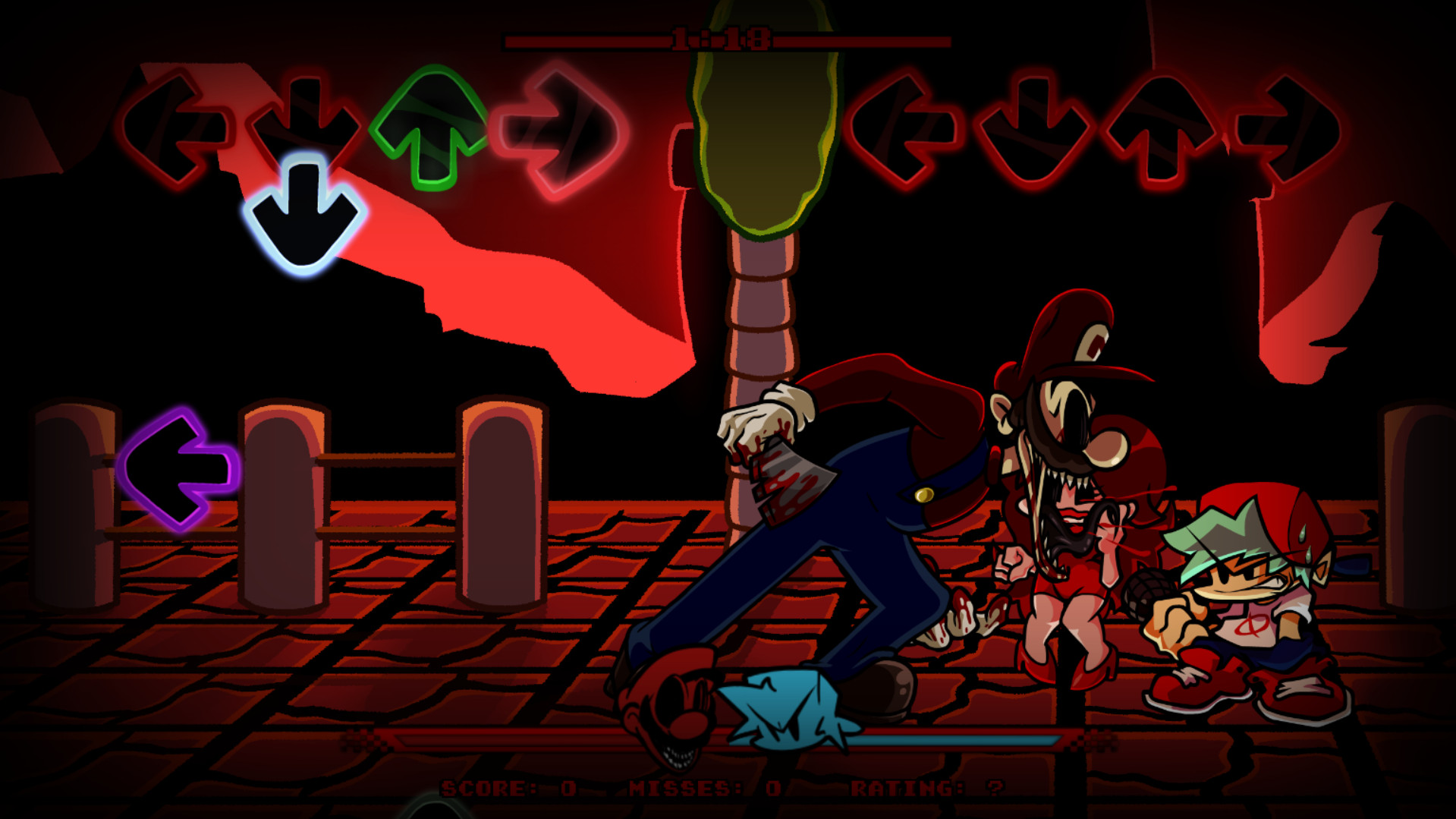 FNF Its A Me Psych Engine 0.7.3 Port Mod for Friday Night Funkin' | FNF ...