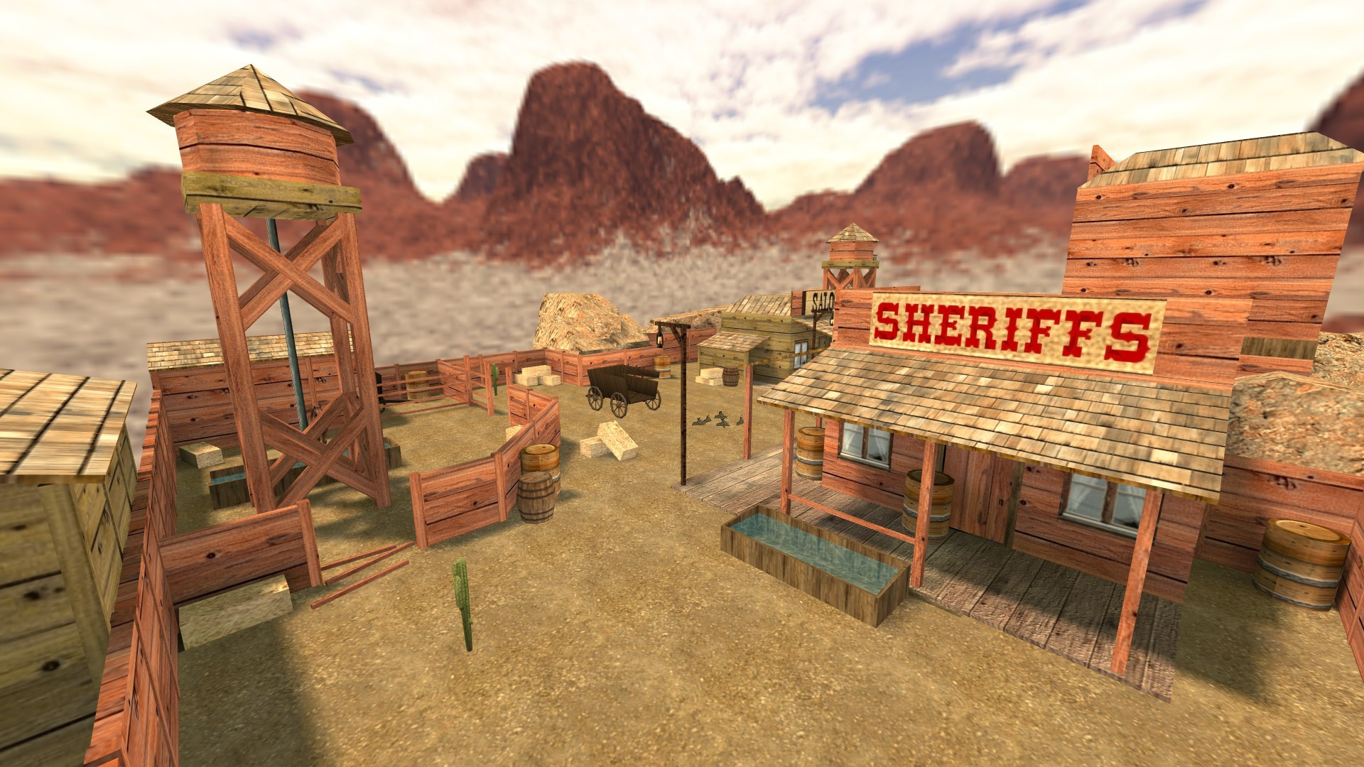 aim_western_s Mod for Counter-Strike 1.6 | CS1.6 Mods