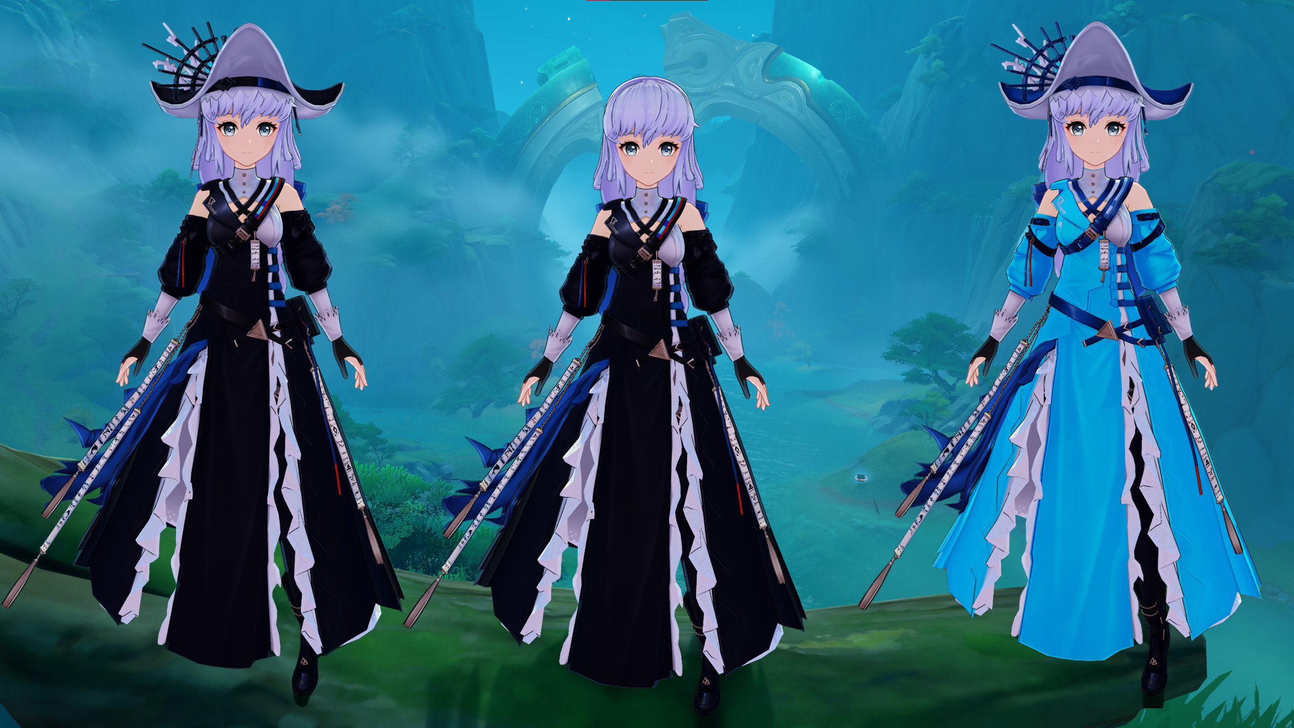 Ayaka - Captain of Dark Lily Mod for Genshin Impact | GI Mods