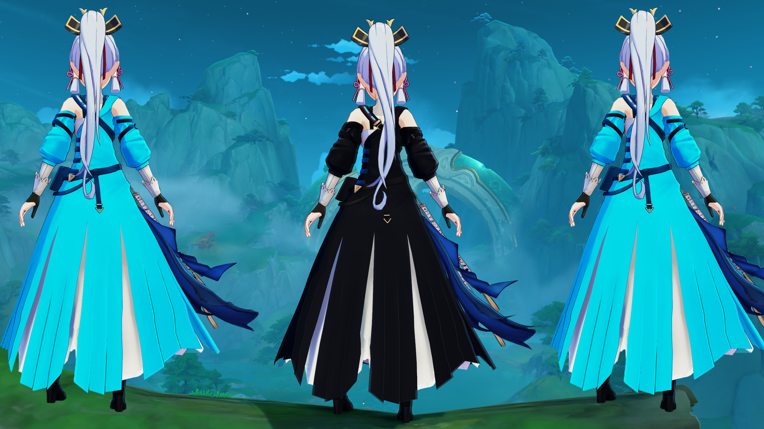 Ayaka - Captain of Dark Lily Mod for Genshin Impact | GI Mods