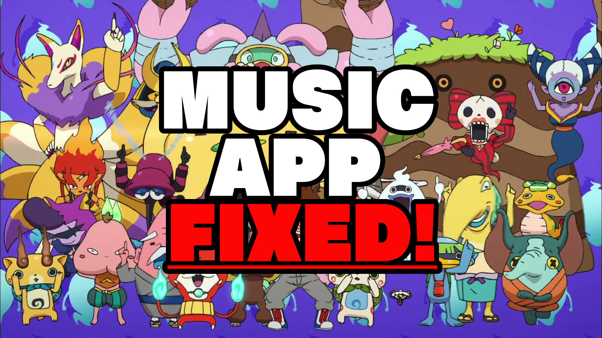 Music App Fix! Mod for Yo-Kai Watch 2 | YW2 Mods