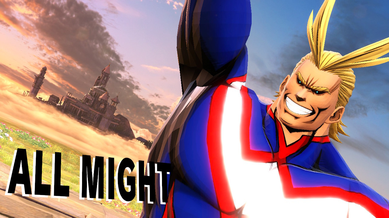 All Might - Custom Moveset Mod for Super Smash Bros. Ultimate | SSBU Mods
