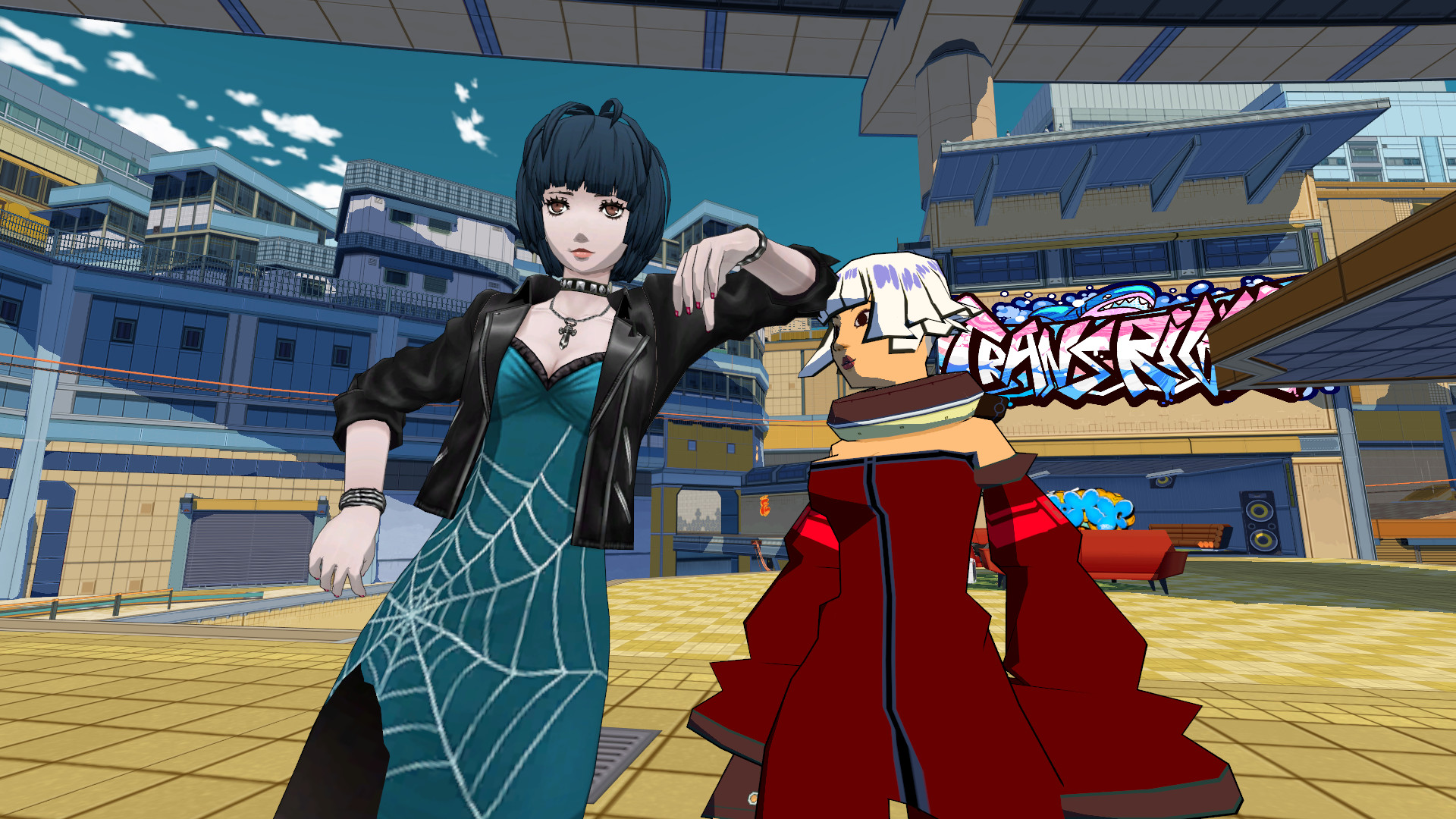 Tae Takemi (Persona 5) Mod for Bomb Rush Cyberfunk | BRC Mods