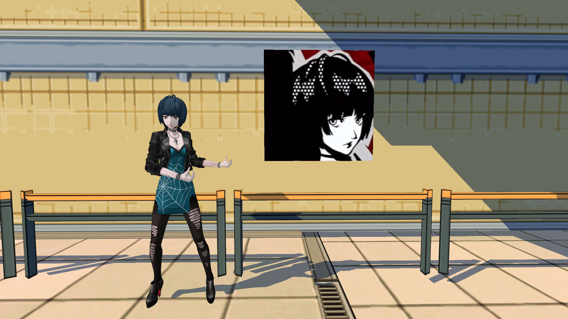 Tae Takemi (Persona 5) Mod for Bomb Rush Cyberfunk | BRC Mods