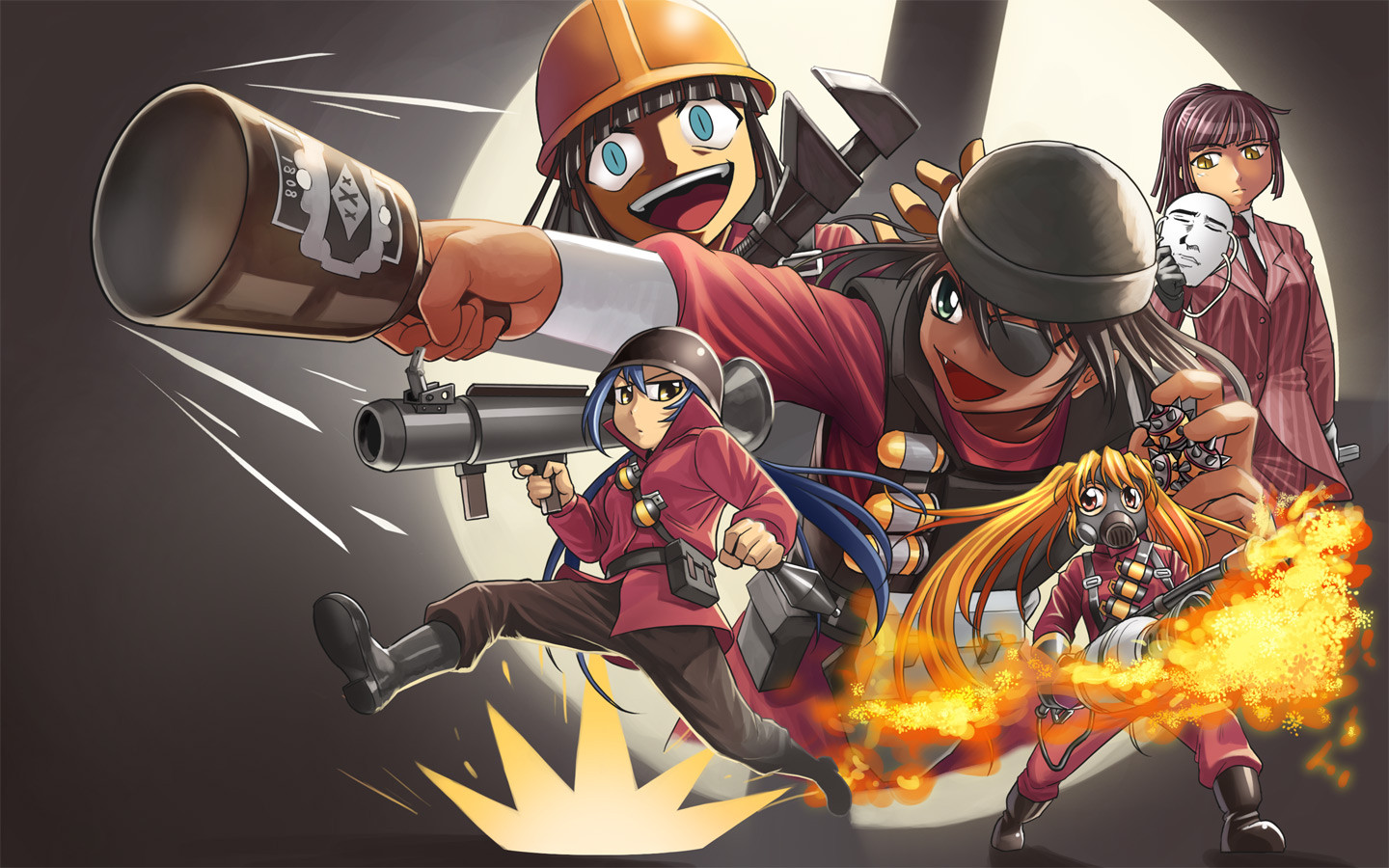 Anime Fortress Icons - TF2C Edition Mod for Team Fortress 2 Classified ...