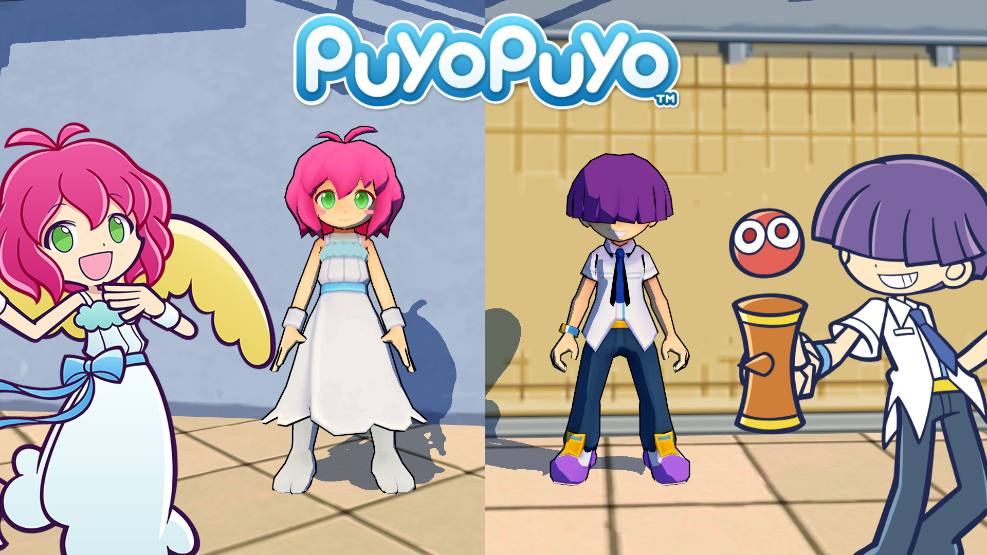 Puyo Puyo Character Pack #1 Mod for Bomb Rush Cyberfunk | BRC Mods