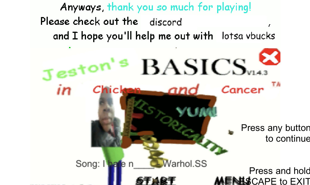 Jeston's Field Trip Mod for Baldi's Basics | Baldi Mods