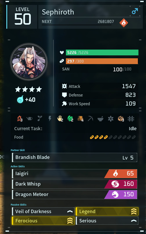 Sephiroth over Bushi Mod for Palworld | PAL Mods