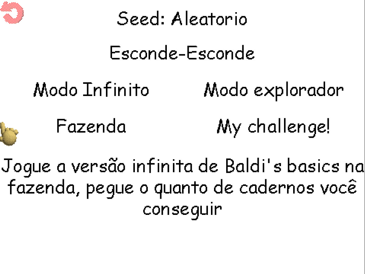 Brazilian translation for Baldi's Basics Plus Mod for Baldi's Basics ...