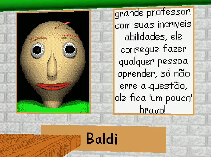 Brazilian translation for Baldi's Basics Plus Mod for Baldi's Basics ...