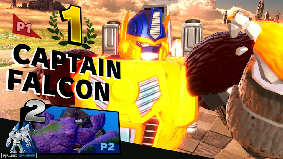Optimus Primal over Captain Falcon Mod for Super Smash Bros. Ultimate ...