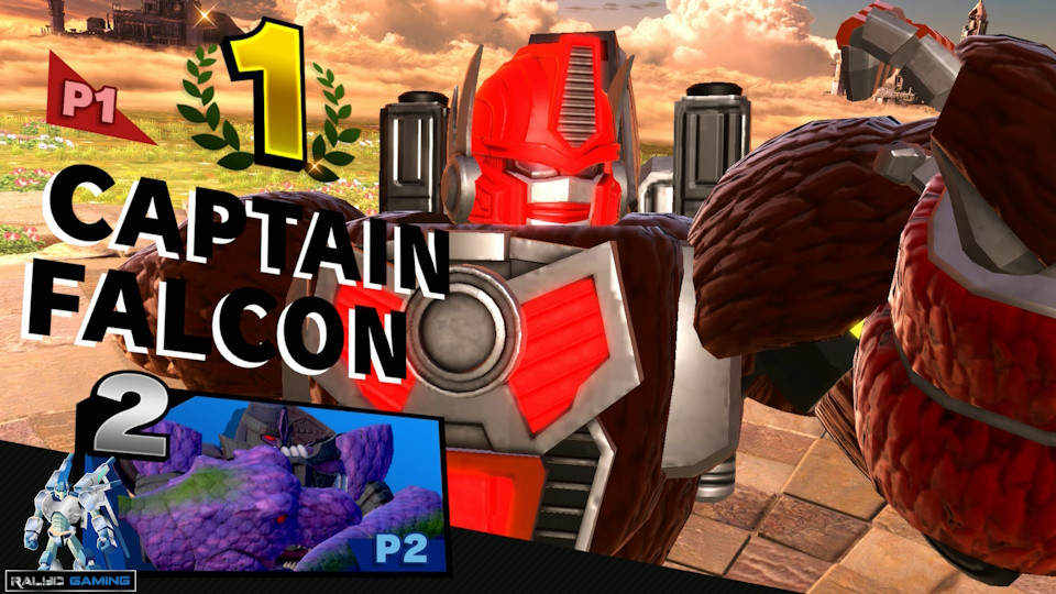 Optimus Primal over Captain Falcon Mod for Super Smash Bros. Ultimate ...