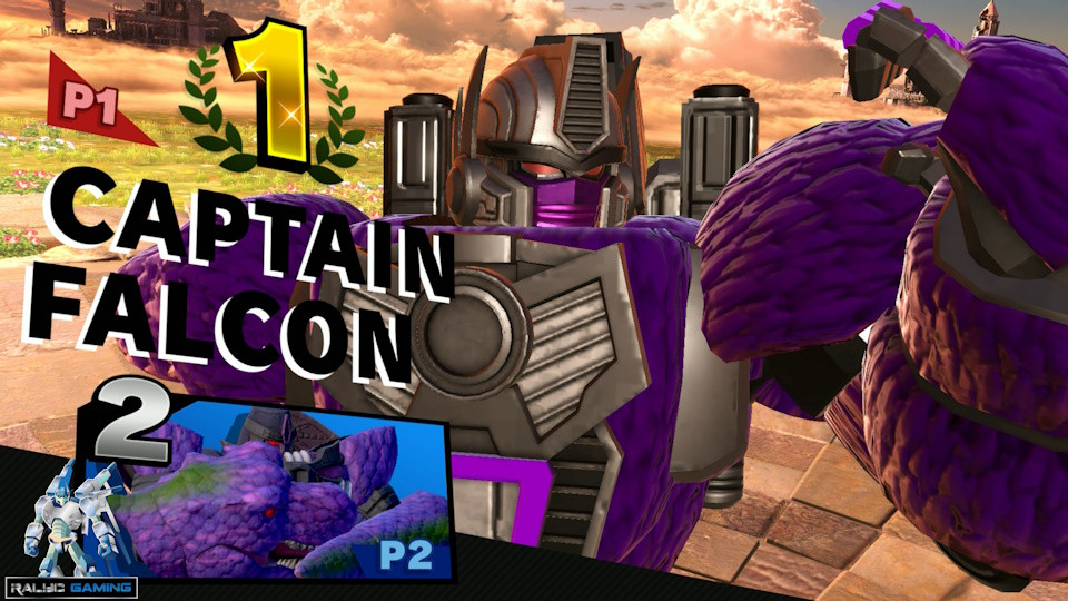 Optimus Primal over Captain Falcon Mod for Super Smash Bros. Ultimate ...