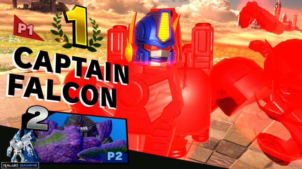 Optimus Primal over Captain Falcon Mod for Super Smash Bros. Ultimate ...