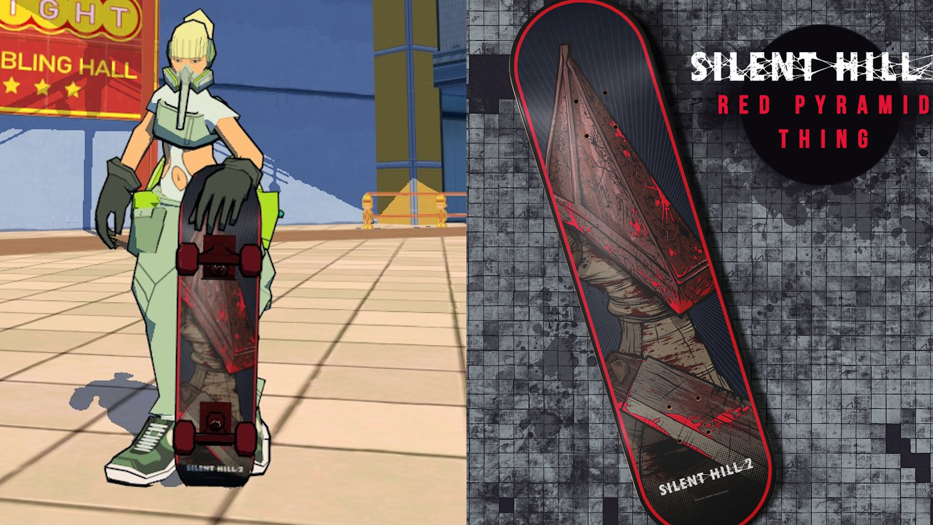 Silent Hill Skate Decks Mod for Bomb Rush Cyberfunk | BRC Mods