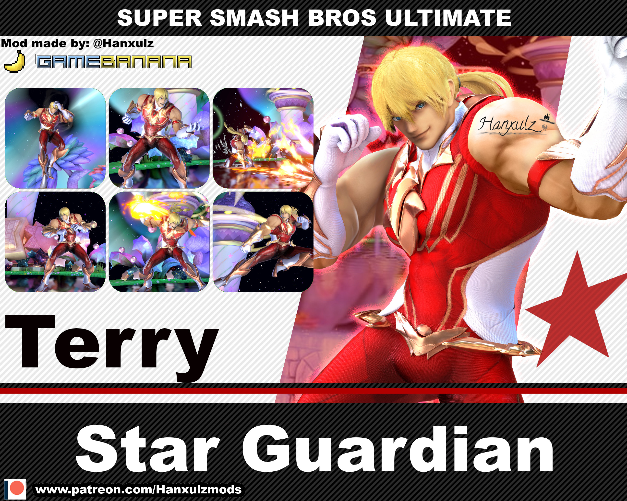 Terry (Star Guardian) Mod for Super Smash Bros. Ultimate | SSBU Mods