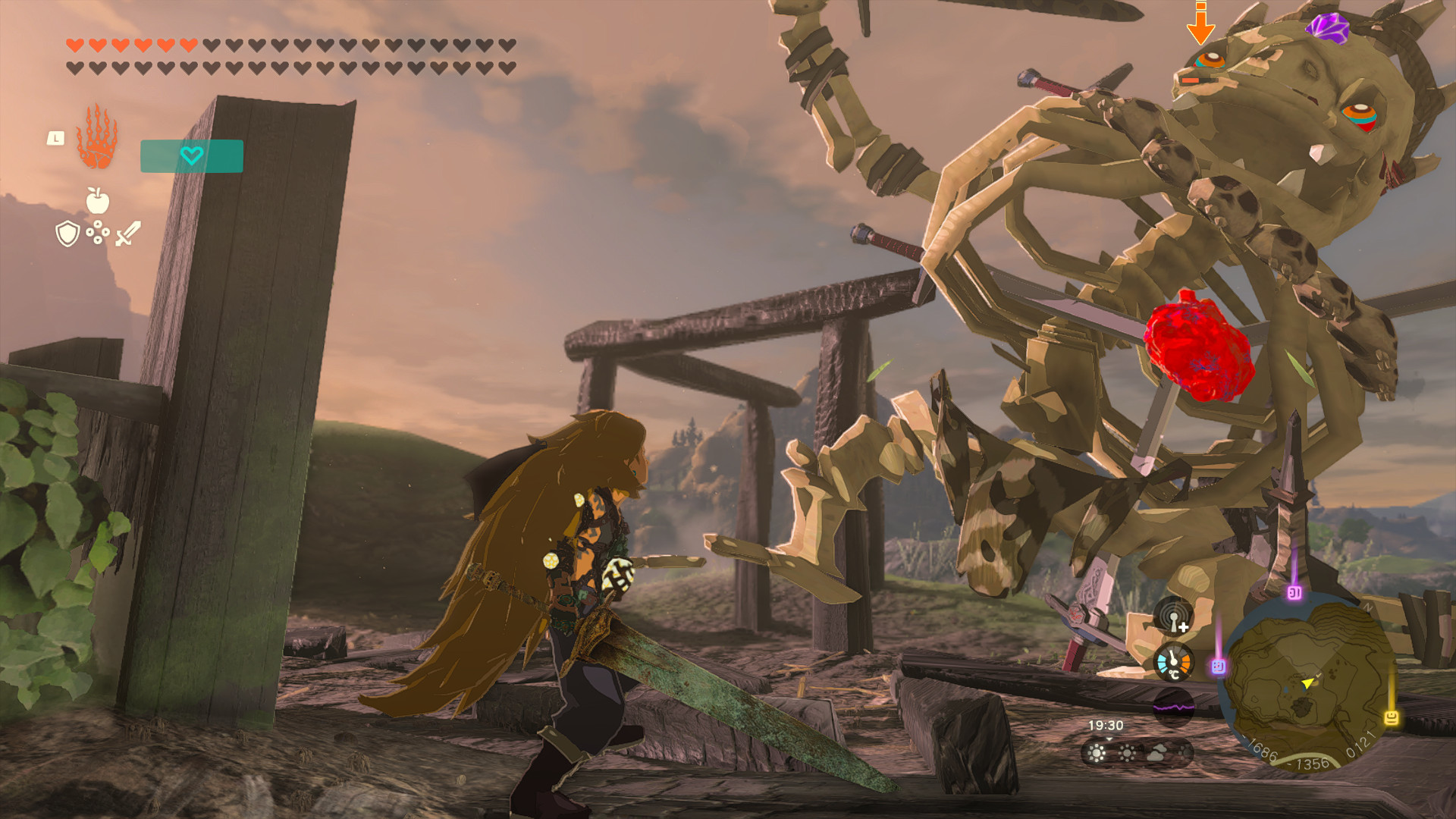 Cursed Stal Boss Bokoblin Mod for The Legend of Zelda: Tears of the ...