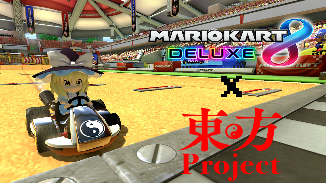 Kirisame Marisa (Touhou Project) Mod for Mario Kart 8 Deluxe | MK8D Mods