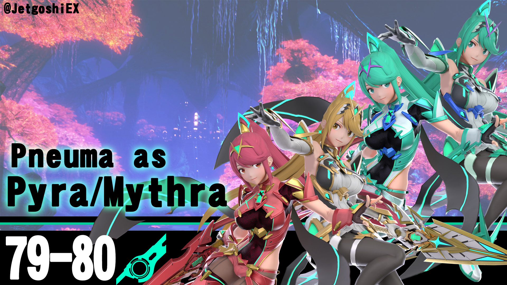 Pneuma as Pyra/Mythra Mod for Super Smash Bros. Ultimate | SSBU Mods