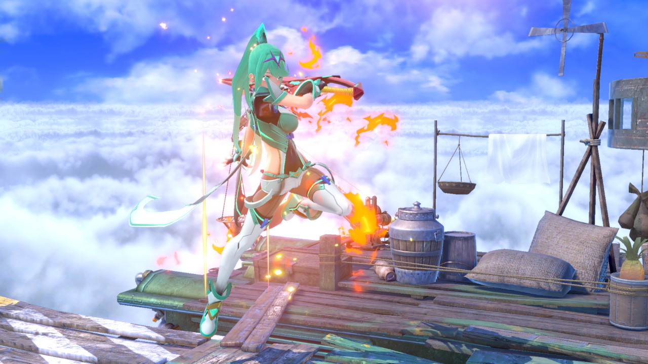 Pneuma as Pyra/Mythra Mod for Super Smash Bros. Ultimate | SSBU Mods