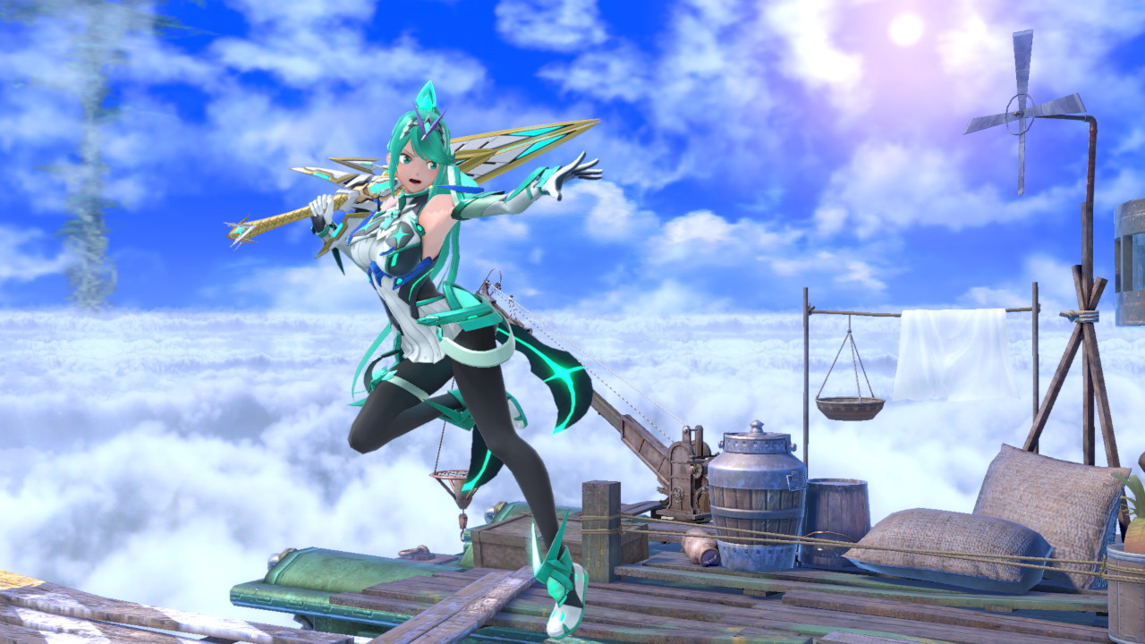 Pneuma as Pyra/Mythra Mod for Super Smash Bros. Ultimate | SSBU Mods