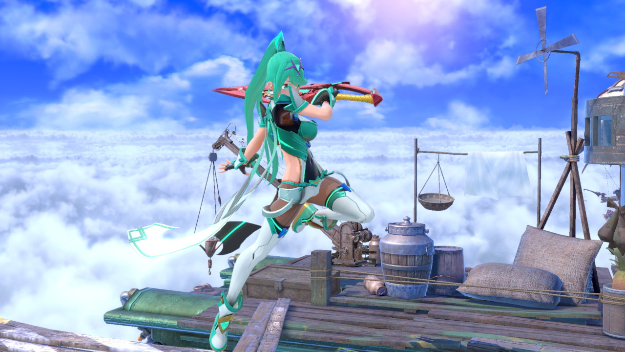 Pneuma as Pyra/Mythra Mod for Super Smash Bros. Ultimate | SSBU Mods