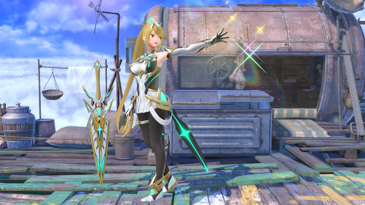 Pneuma as Pyra/Mythra Mod for Super Smash Bros. Ultimate | SSBU Mods