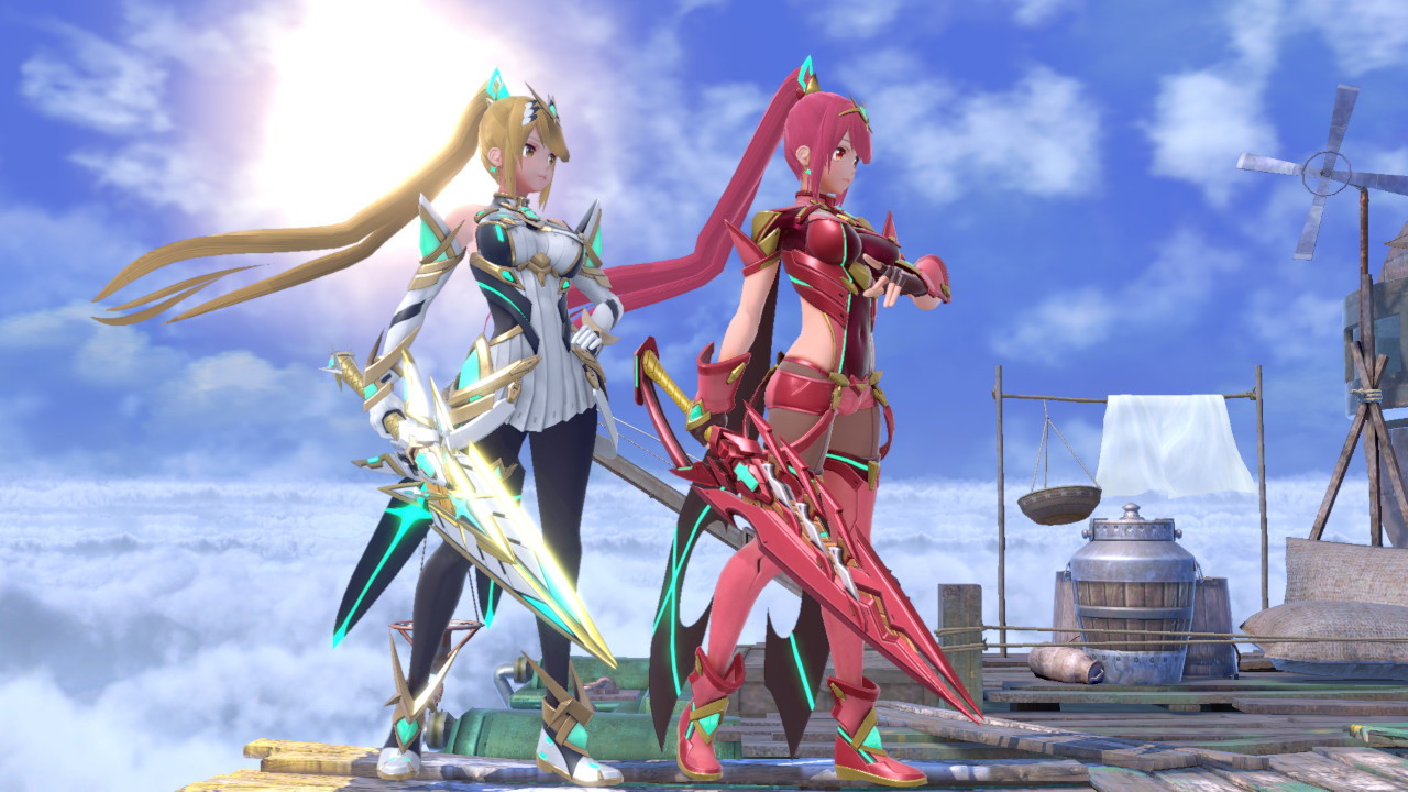 Pneuma as Pyra/Mythra Mod for Super Smash Bros. Ultimate | SSBU Mods