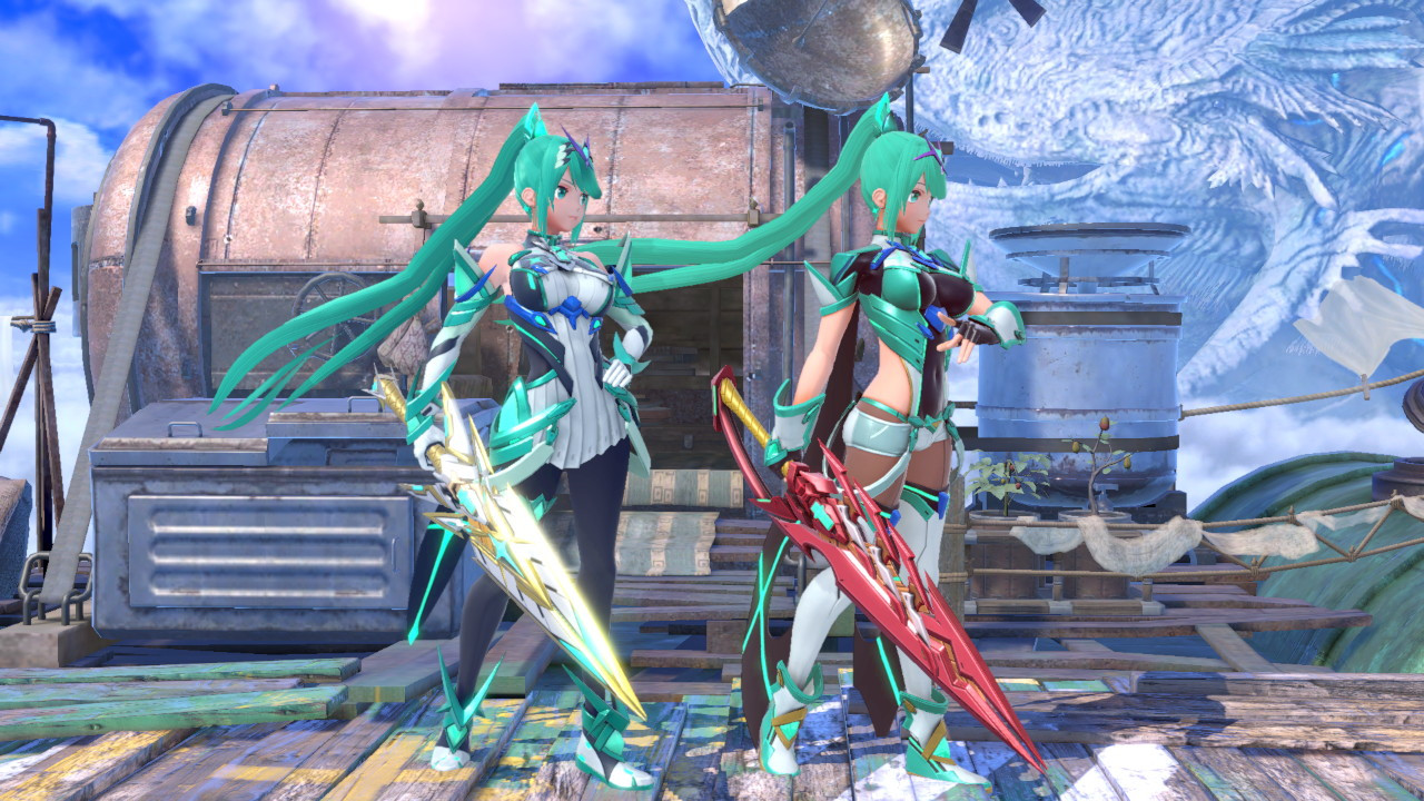 Pneuma as Pyra/Mythra Mod for Super Smash Bros. Ultimate | SSBU Mods