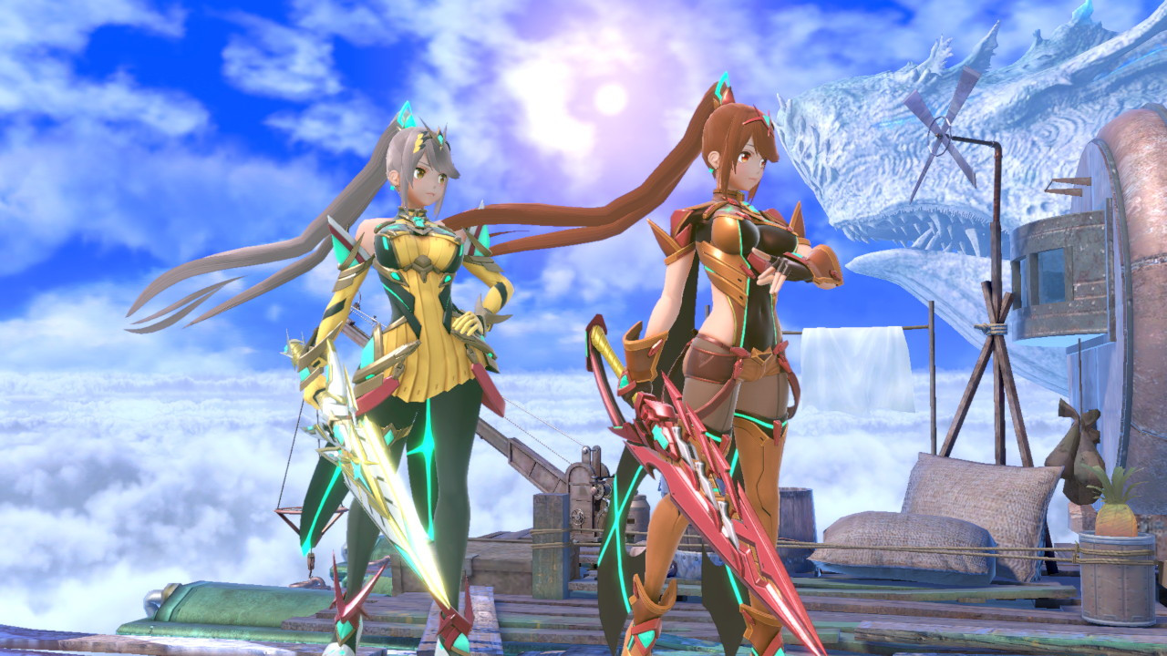 Pneuma as Pyra/Mythra Mod for Super Smash Bros. Ultimate | SSBU Mods