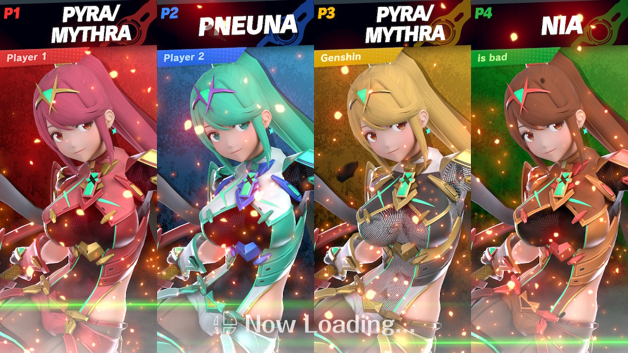 Pneuma as Pyra/Mythra Mod for Super Smash Bros. Ultimate | SSBU Mods