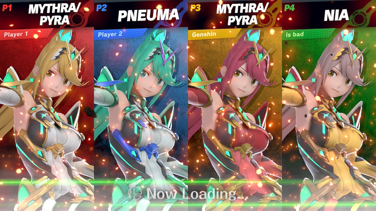 Pneuma as Pyra/Mythra Mod for Super Smash Bros. Ultimate | SSBU Mods