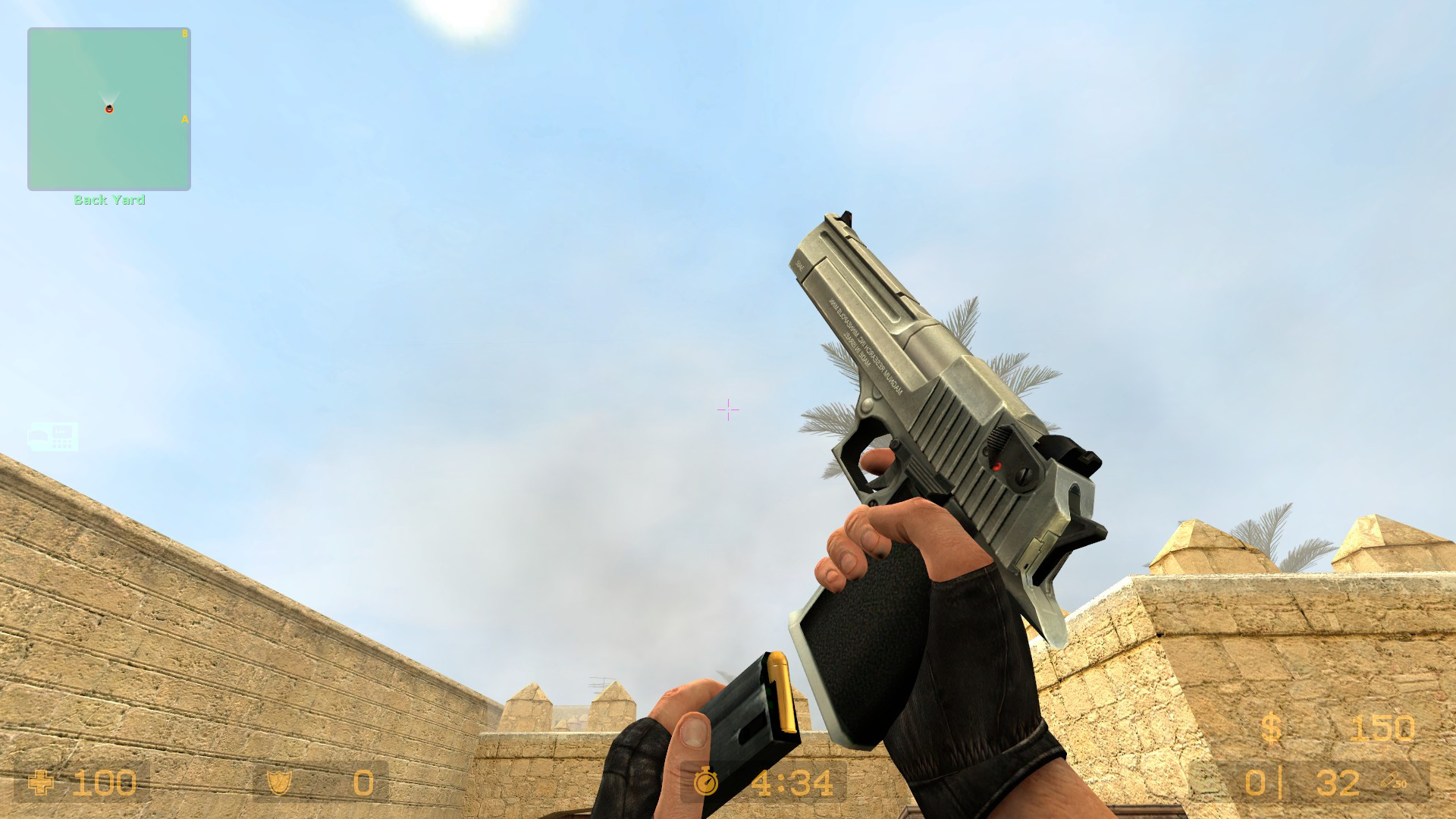 Default Deagle On Vashts' Animations Mod for Counter-Strike: Source | CS:S Mods