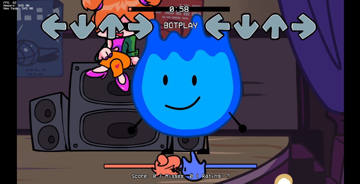 Playable Watery Mod for Friday Night Funkin' | FNF Mods