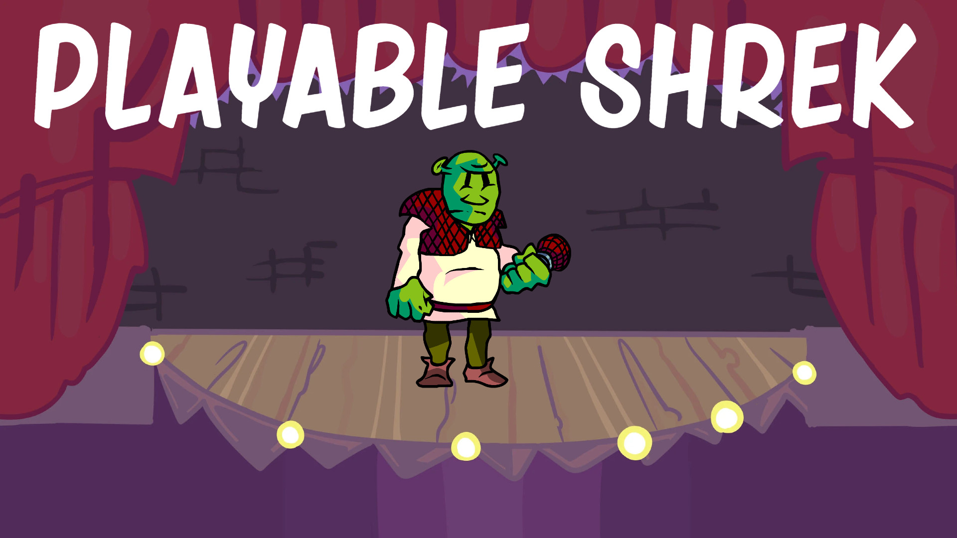 Playable Shrek Mod for Friday Night Funkin' | FNF Mods