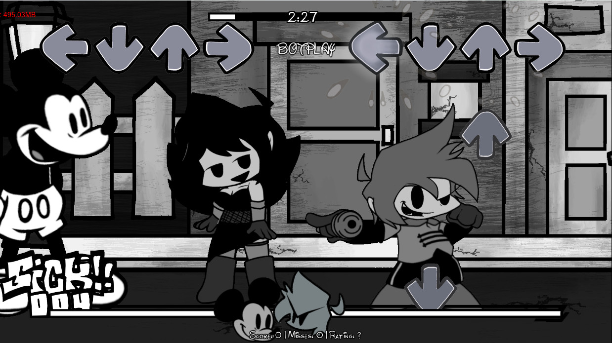 sns 2.5 retake main game folder port Mod for Friday Night Funkin' | FNF ...