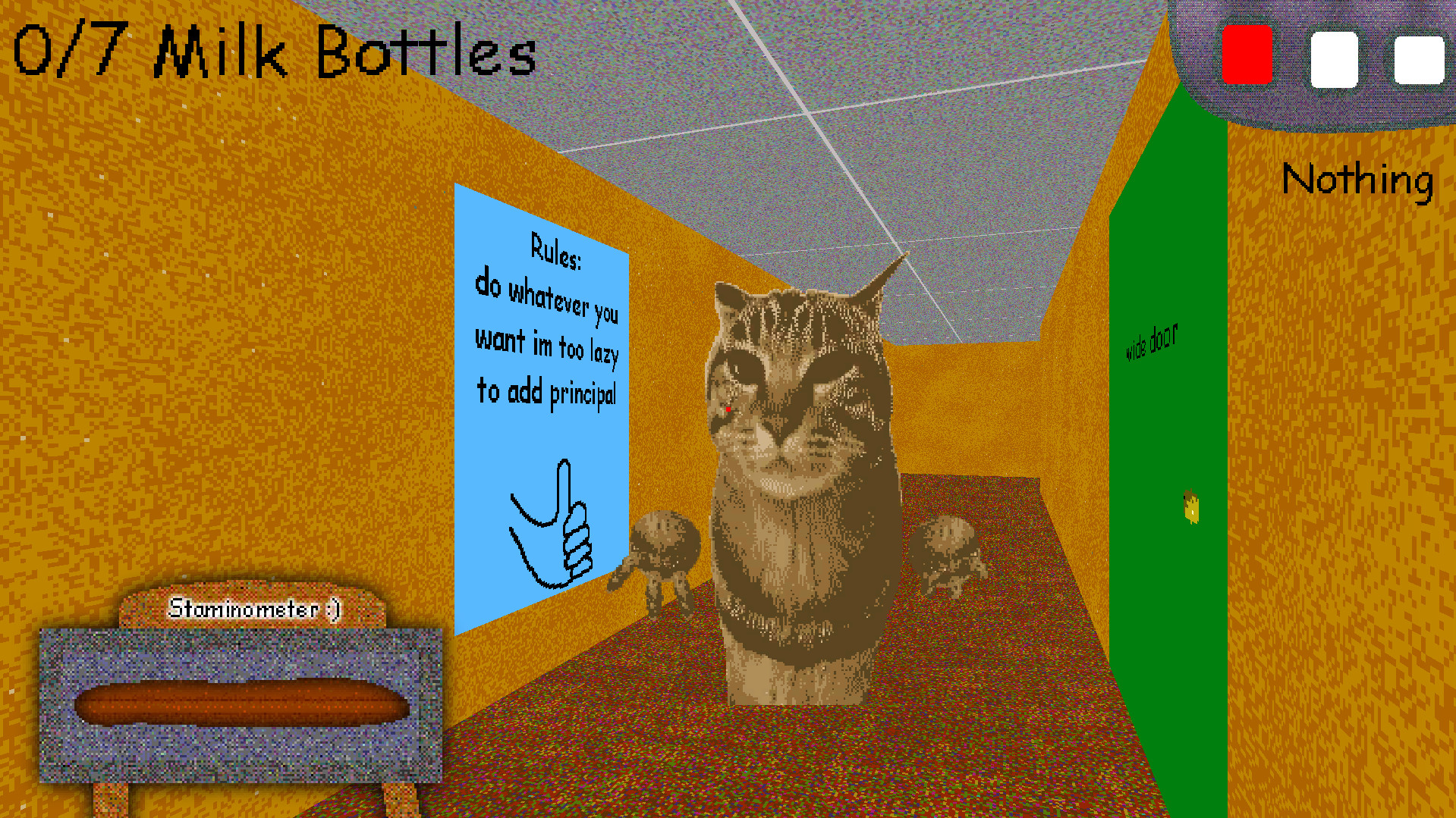 The Milk Heist Mod for Baldi's Basics | Baldi Mods