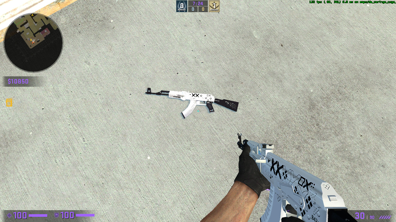 AK-47 | Printstream Mod for Counter-Strike: Source | CS:S Mods
