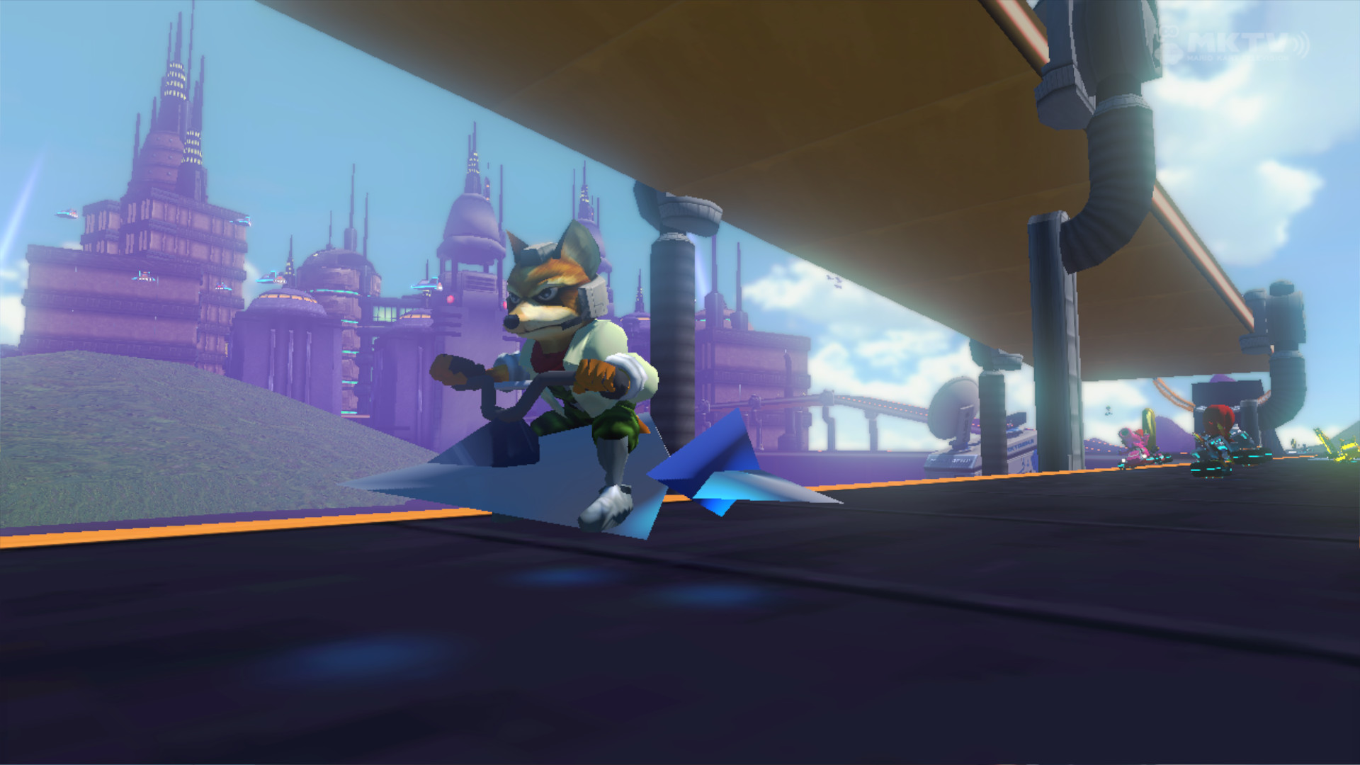 Fox McCloud (Classic) Mod for Mario Kart 8 | MK8 Mods